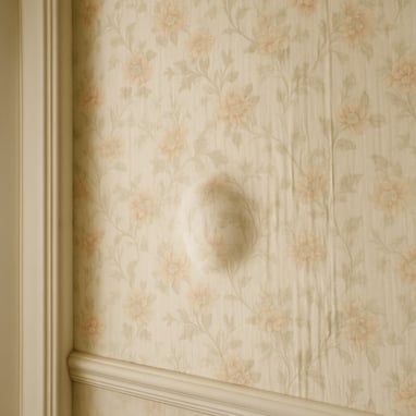 will wallpaper bubbles dry out